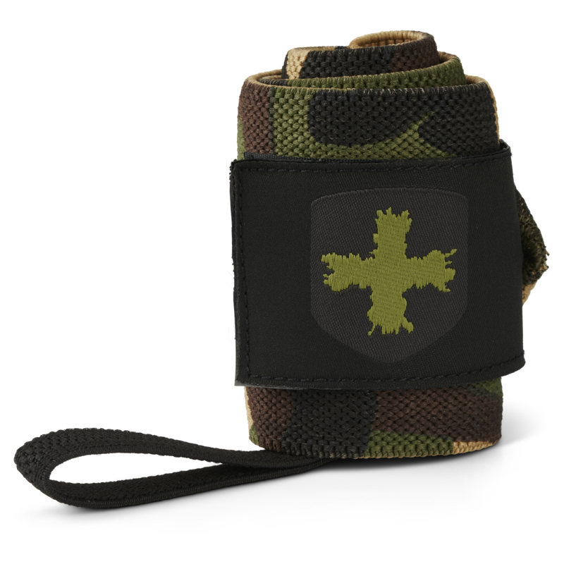 Harbinger RedLine Wrist Wrap Green Camo | RockTape Malta